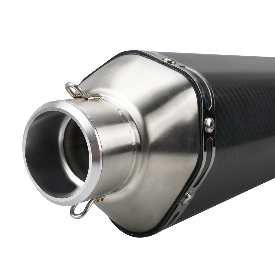 38/51/60.5mm Motorcycle ATV Exhaust Muffler Tail Pipe