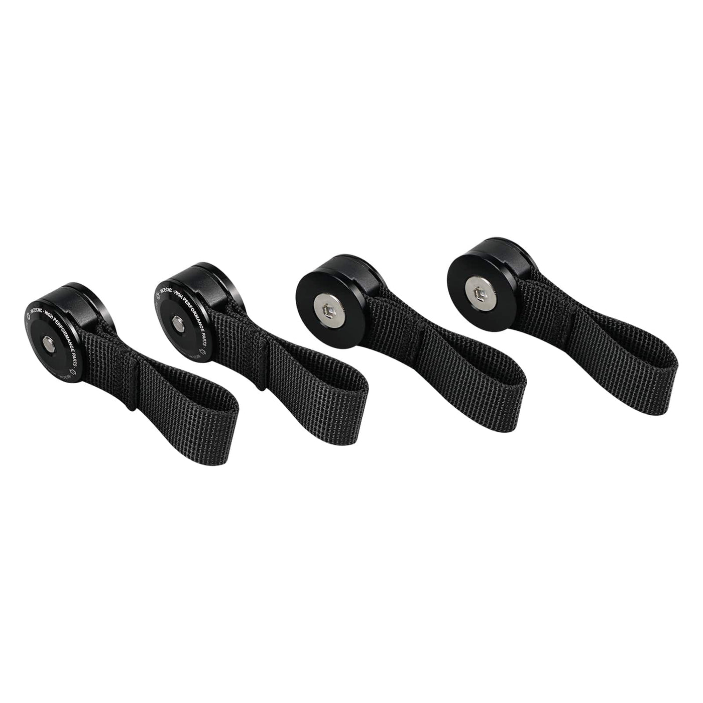 Rear Luggage Rack Loops Kit For Motorcycle Panniers / Drypacks