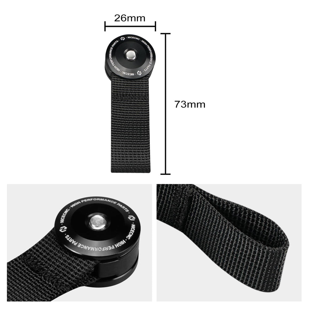 Rear Luggage Rack Loops Kit For Motorcycle Panniers / Drypacks