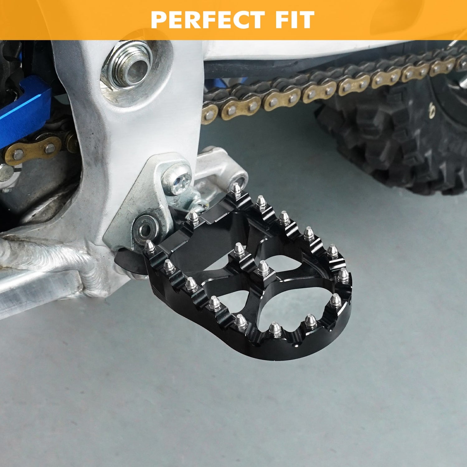 Yamaha YZ250F WR450F Motorcycle Foot Pegs