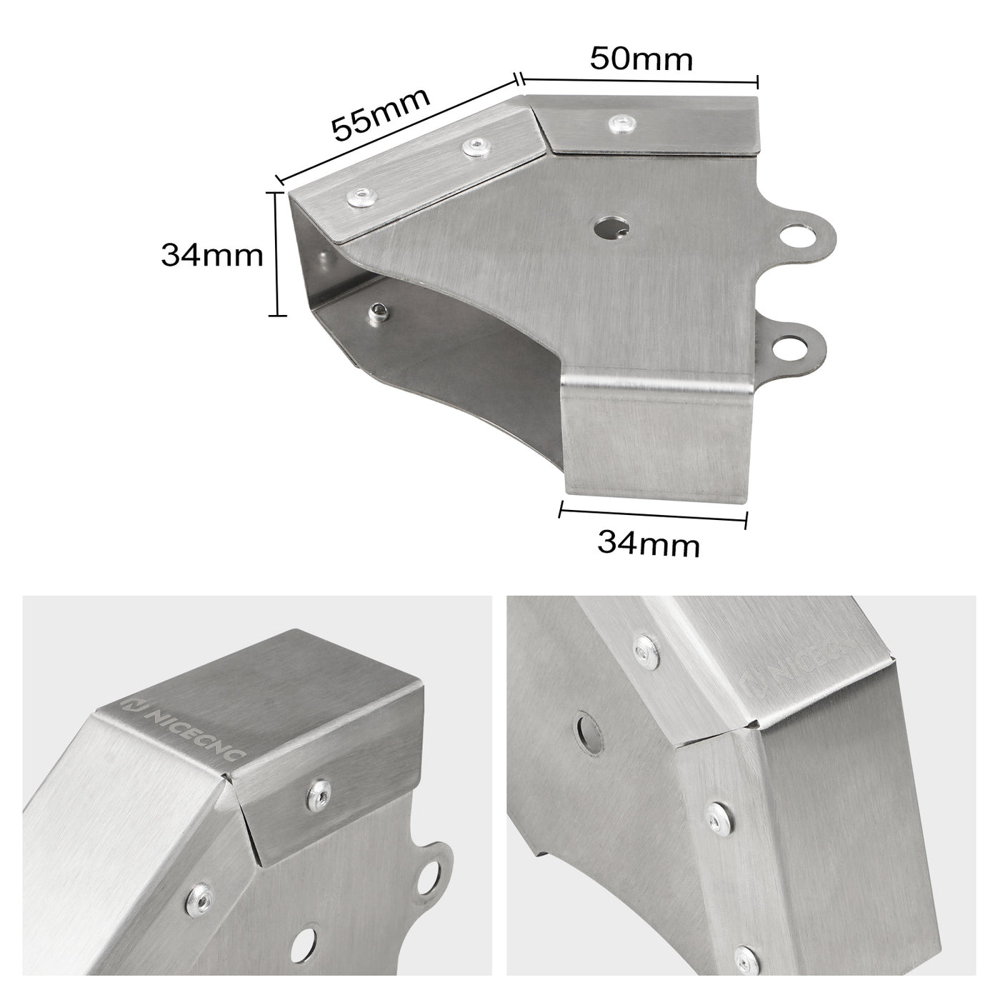 Exhaust Deflector Extension For BMW R1250GS Adventure