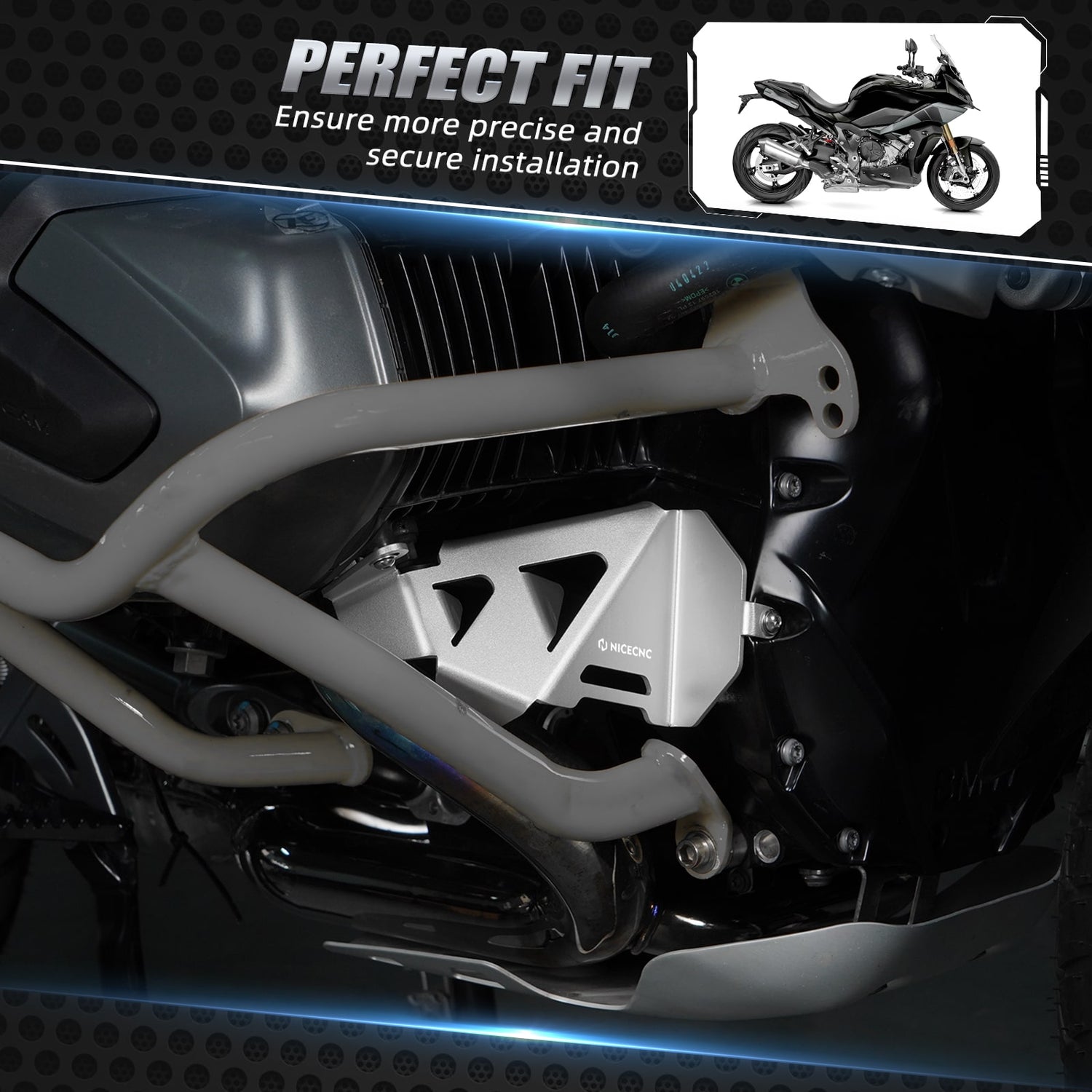 Oxygen Sensor Guards For BMW R1250GS Adventure 2019-2024