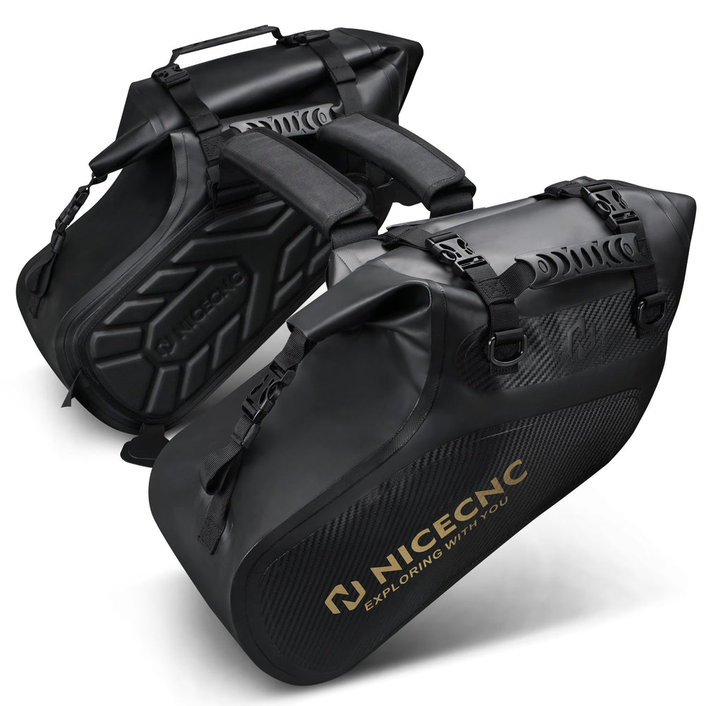 Universal Saddlebags 28L for Adventure and Sport Bike Racks