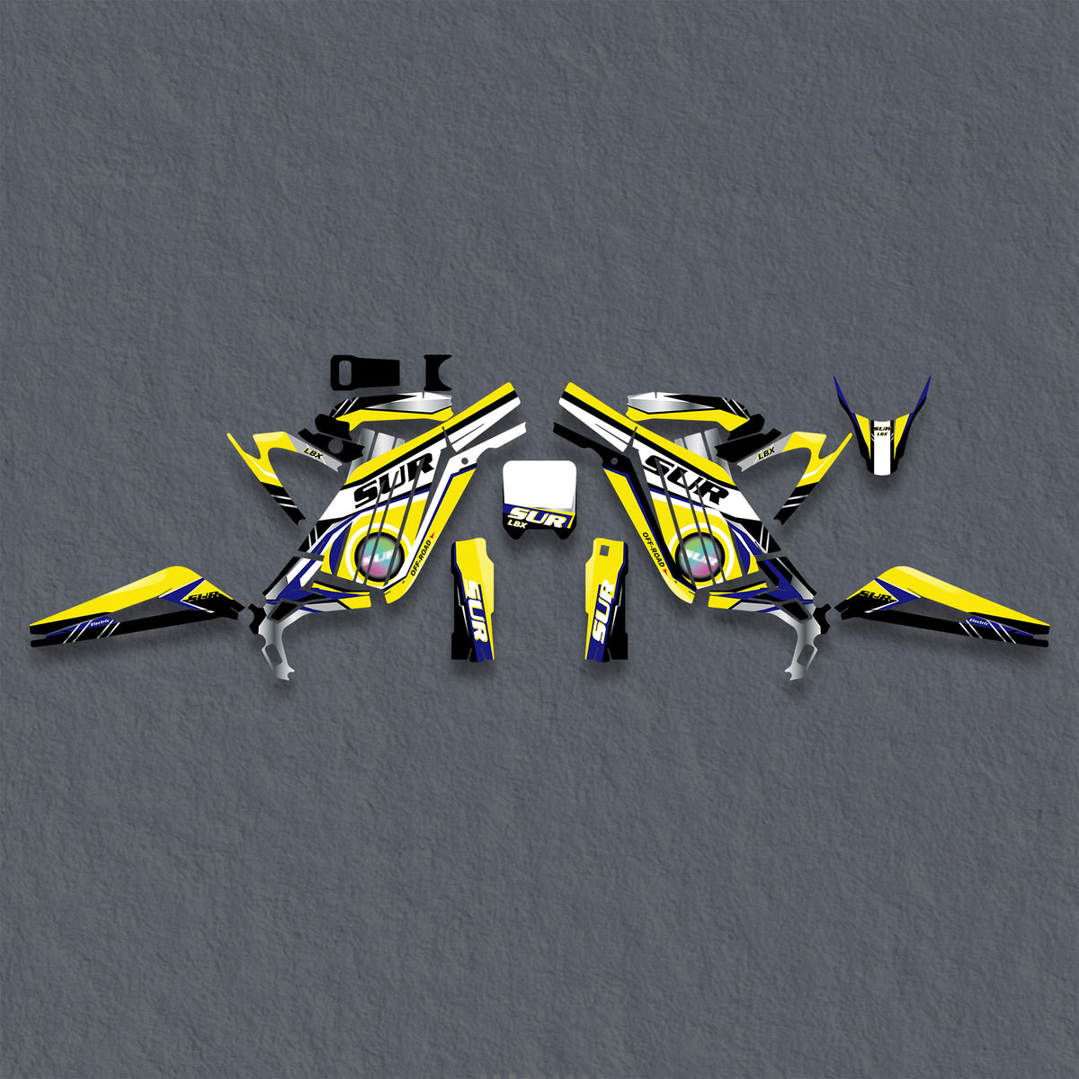 Motorcycle Full Graphics Decals Stickers Set For Surron Light Bee X AL