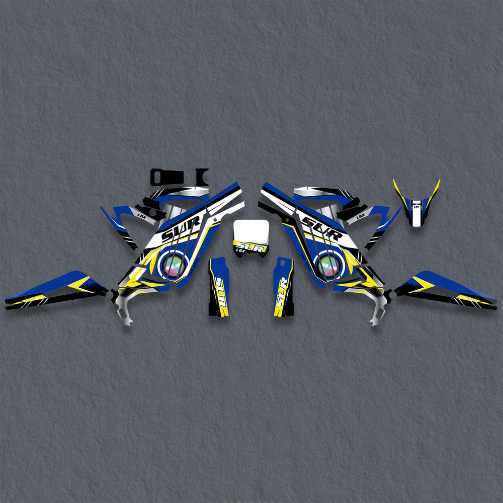 Motorcycle Full Graphics Decals Stickers Set For Surron Light Bee X AL