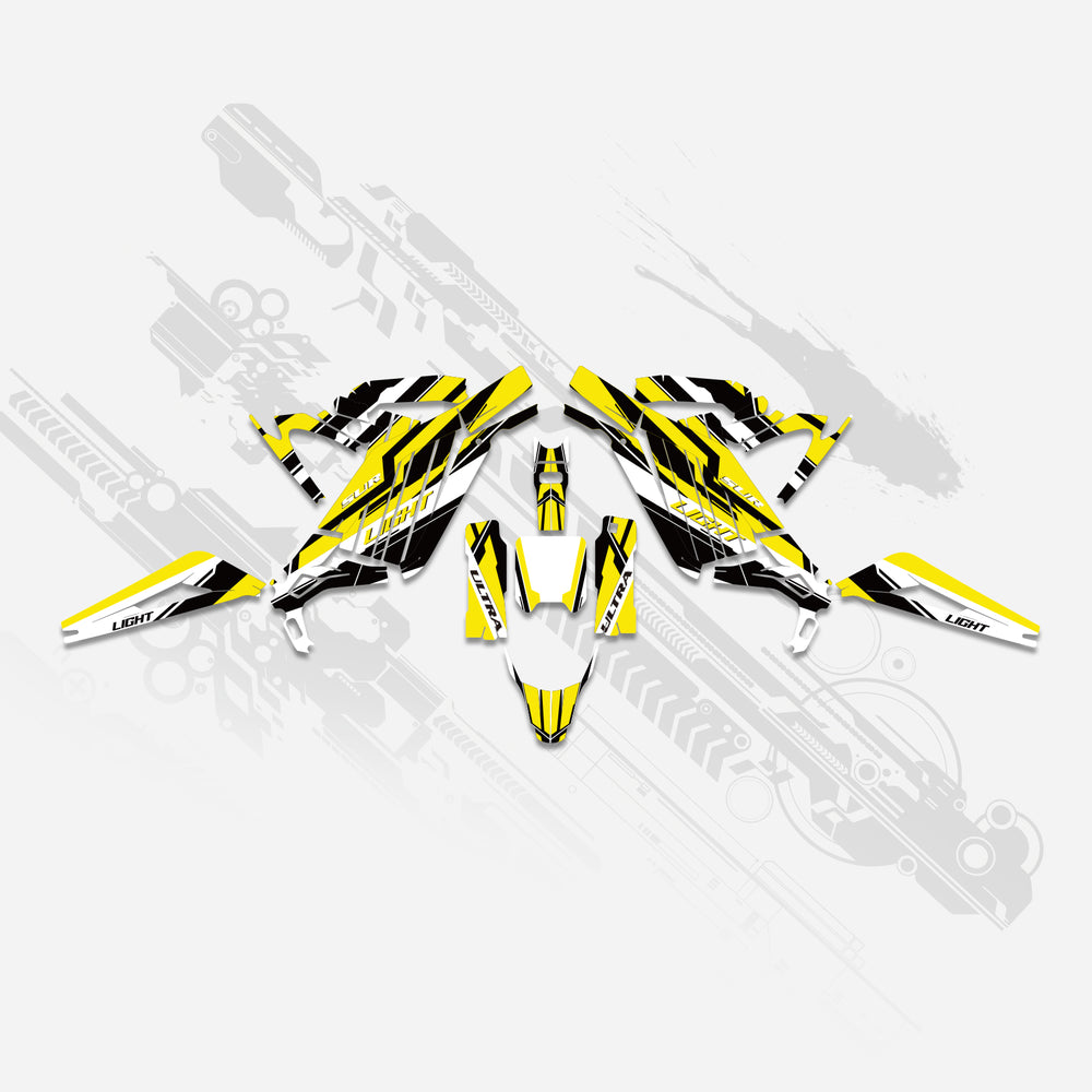 Motorcycle Full Graphics Decals Stickers Kit For Surron Light Bee X AL