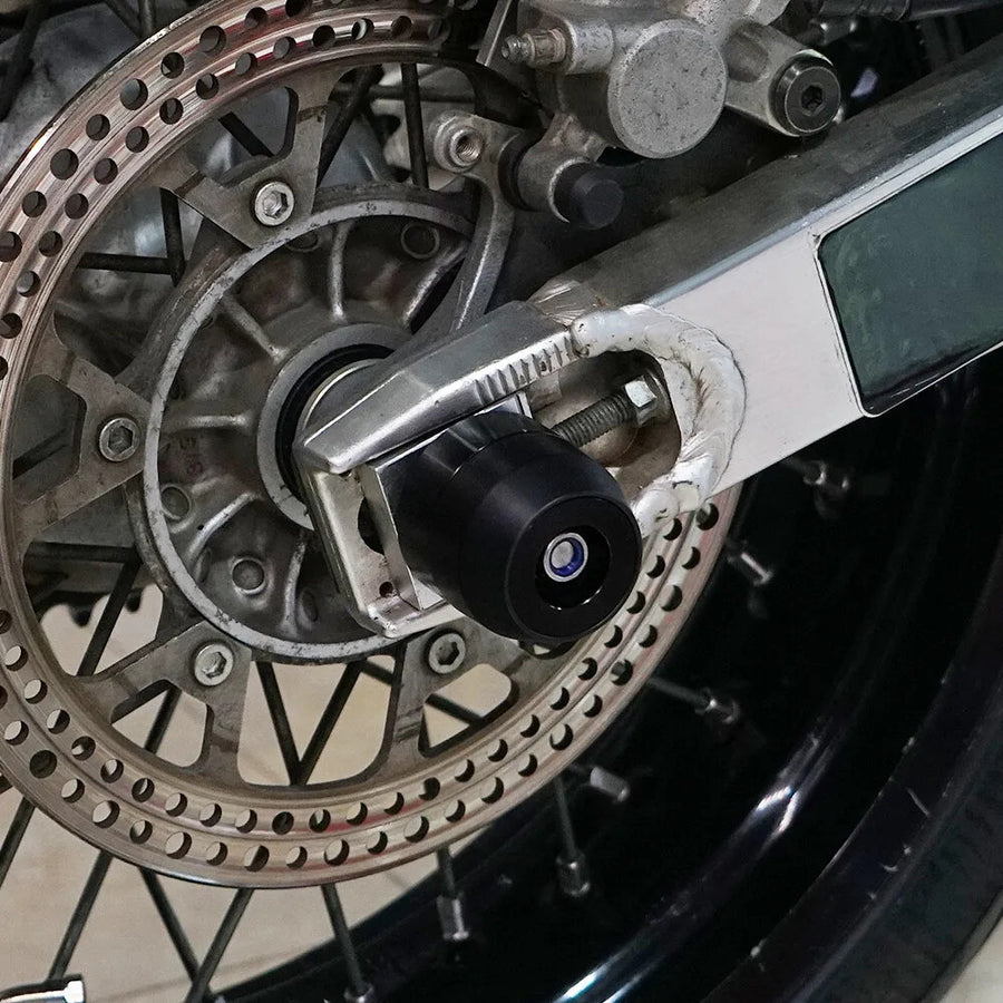 Front & Rear Axle Slider Crash Pads For Suzuki DRZ400 E S