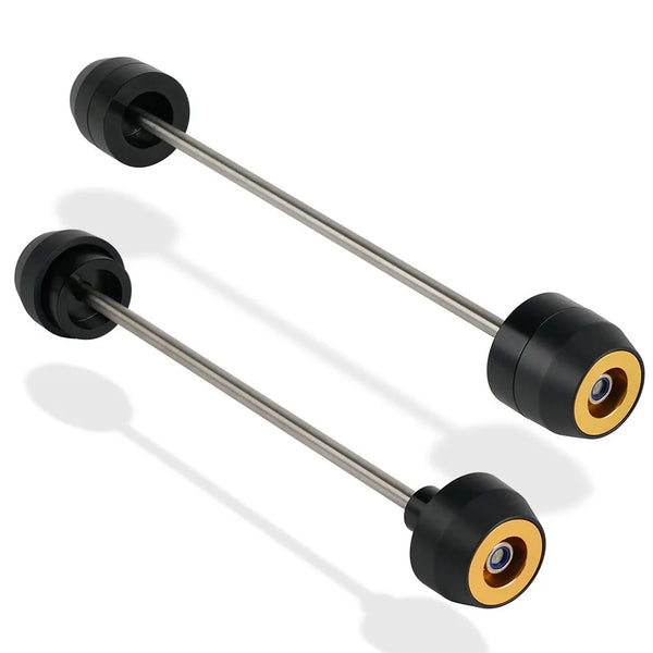 Front & Rear Axle Slider Crash Pads For Suzuki DRZ400 E S