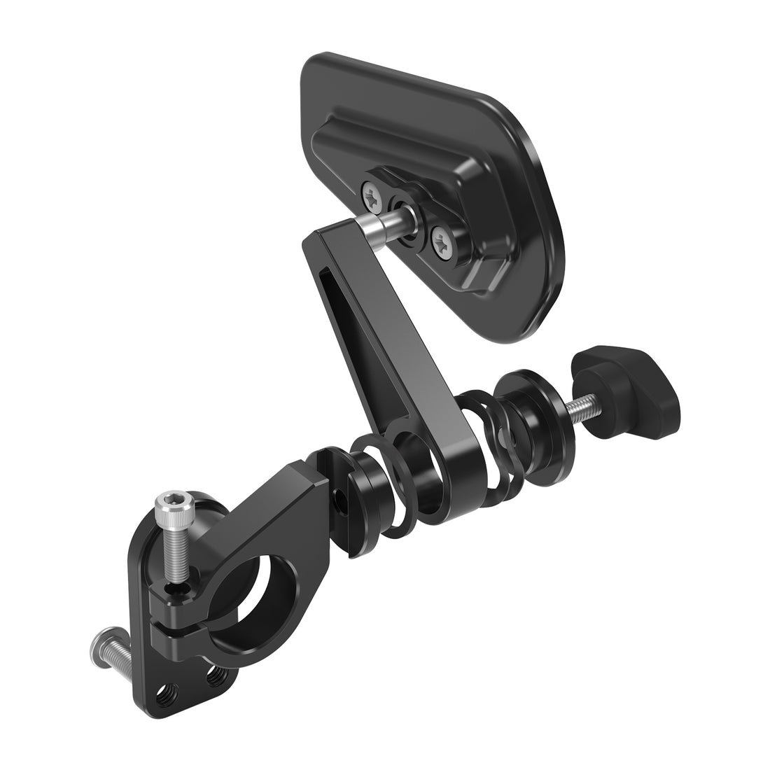 Quick Flip Arrow Folding Mirrors for Motorcycle Hand Guard