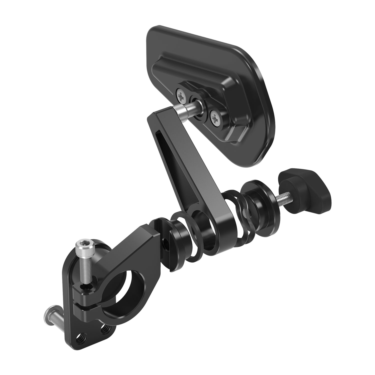 Quick Flip Arrow Folding Mirrors for Motorcycle Hand Guard