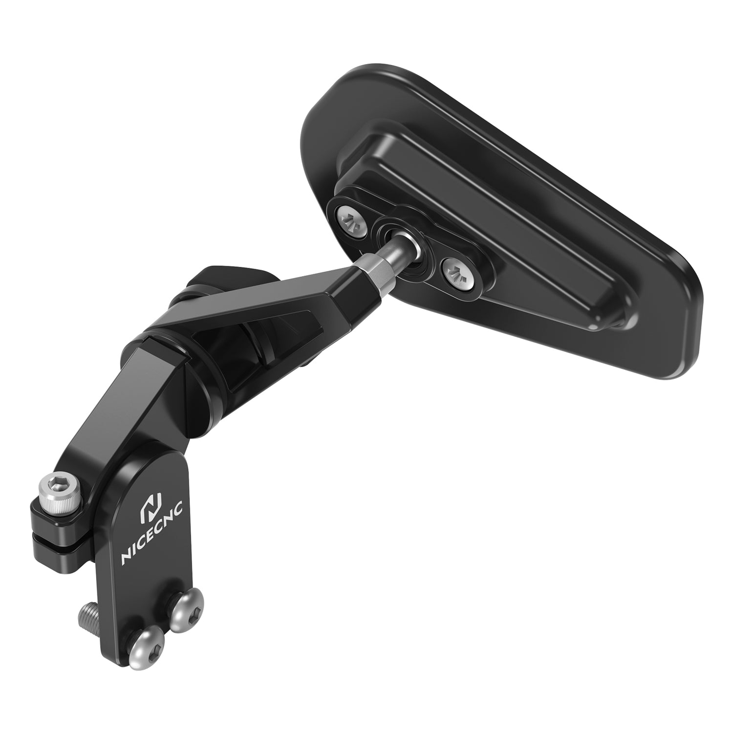 Quick Flip Arrow Folding Mirrors for Motorcycle Hand Guard