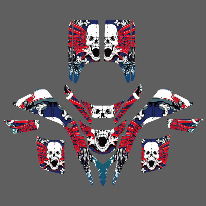 ATV Graphics Kit Stickers For Yamaha Blaster 200 All Years