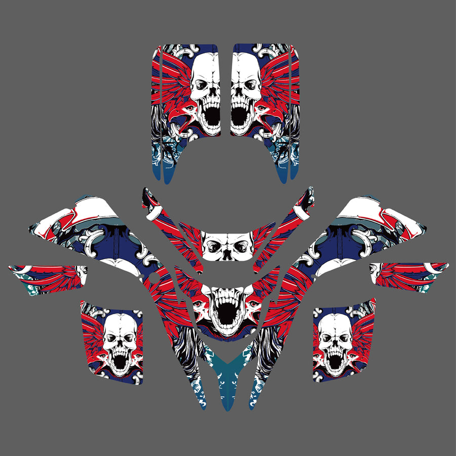 ATV Graphics Kit Stickers For Yamaha Blaster 200 All Years