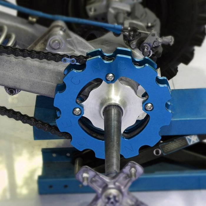 Yamaha Raptor 700 R ATV Rear Dual Sprocket Chain Guards 06-26