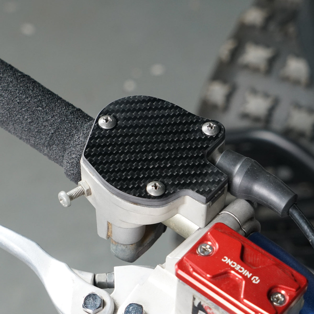 Yamaha Raptor 700 R YFZ450R ATV Carbon Fiber Throttle Cover