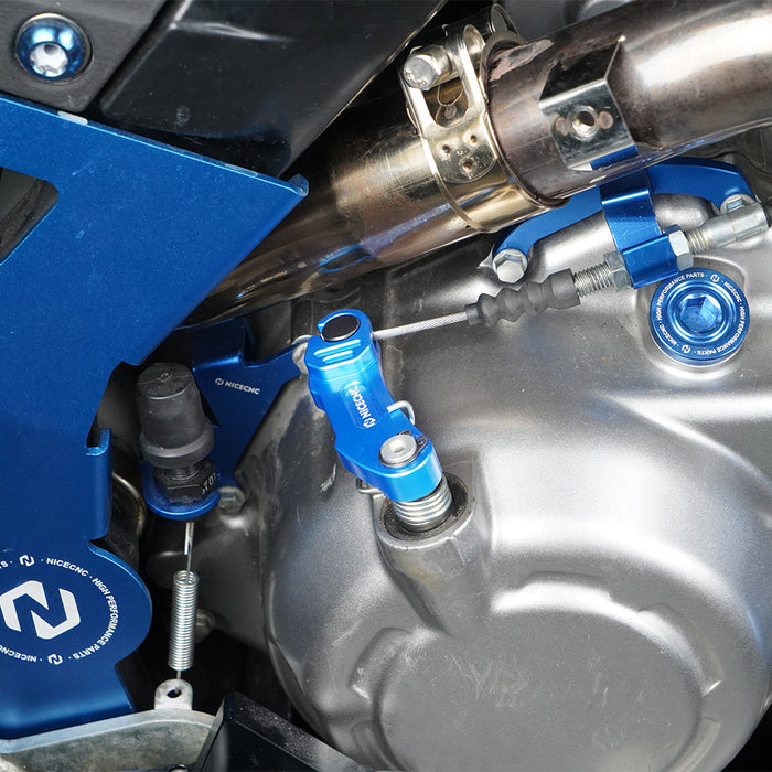 Yamaha Raptor 700 ATV Pull Clutch Cable Arm Push Lever Assy 06-24