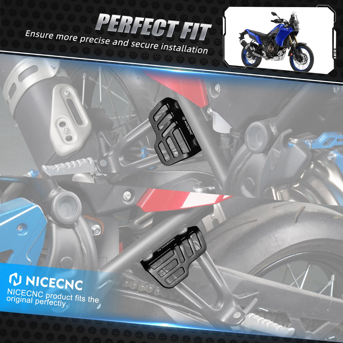 Tie Down Brackets For For Yamaha Tenere 700 /XTZ700 2019-2024