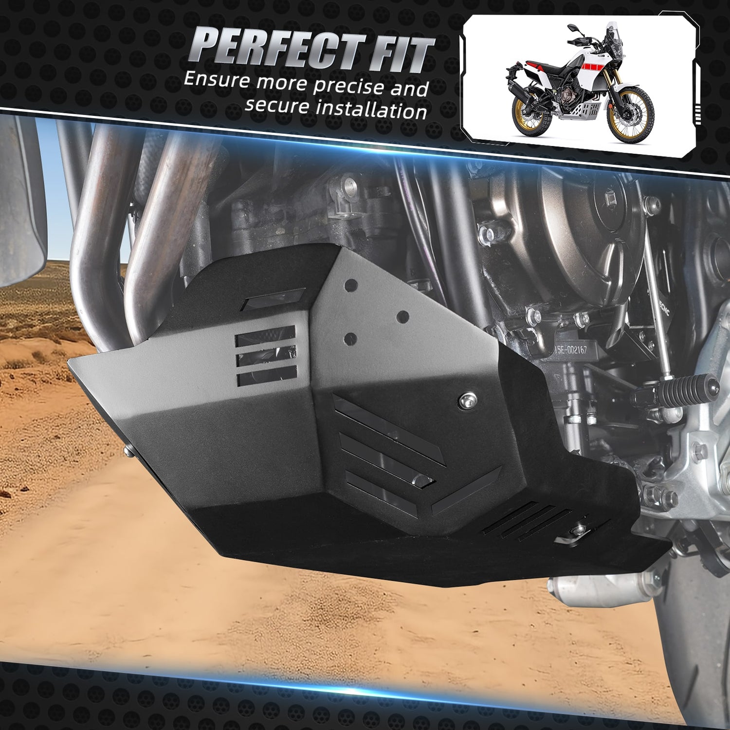 Skid Plate Engine Guard For Yamaha Tenere 700/XTZ700/Rally Edition 20-21