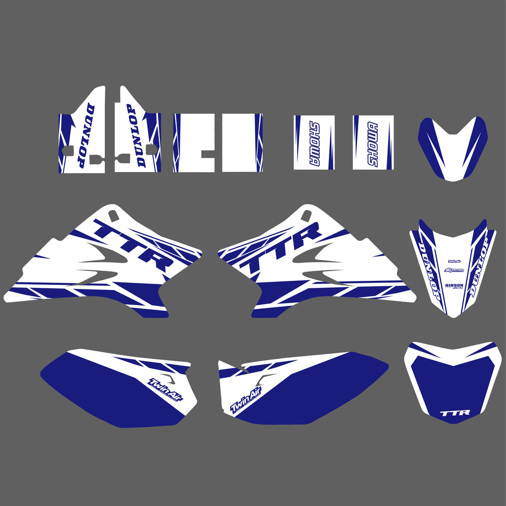Background Decals Sticker For YAMAHA TTR50 2006-2013