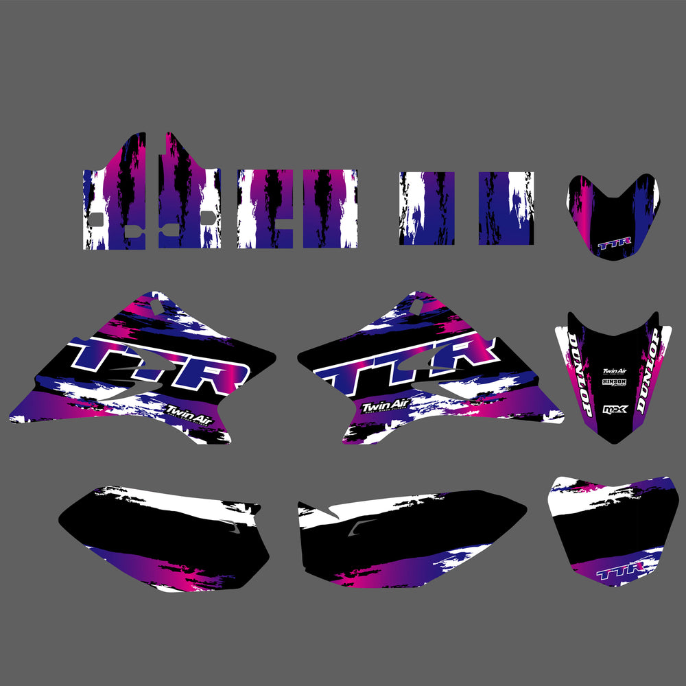 Background Decals Sticker For YAMAHA TTR50 2006-2013