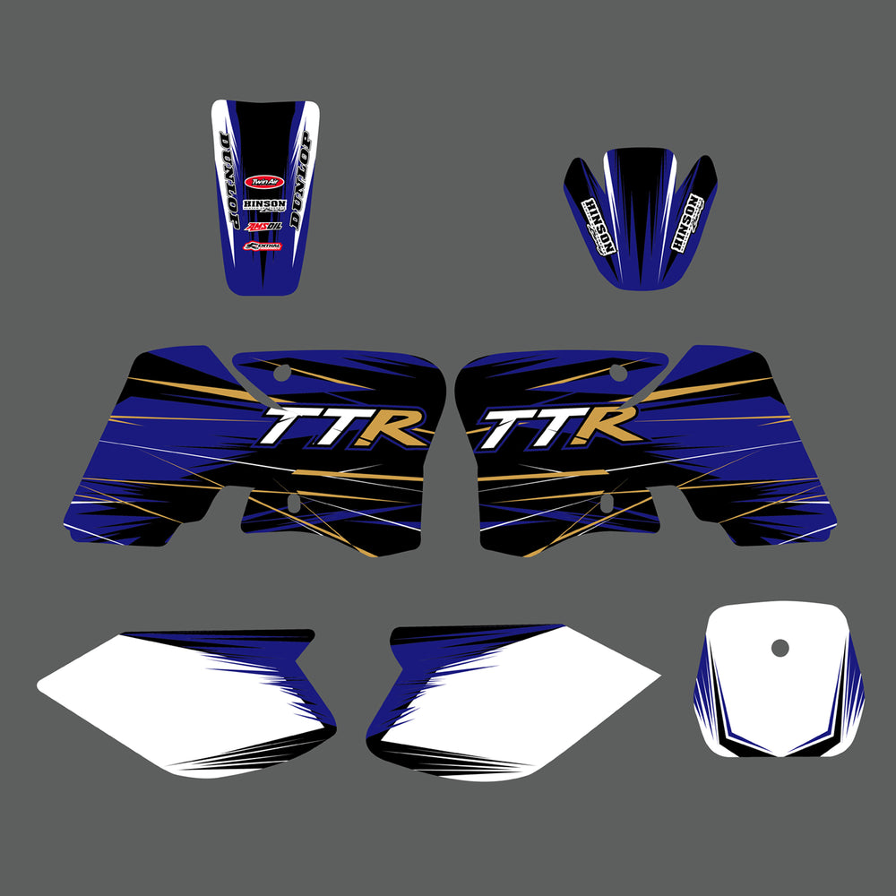 Full Graphics Sticker Kit For Yamaha TTR90 2000-2007