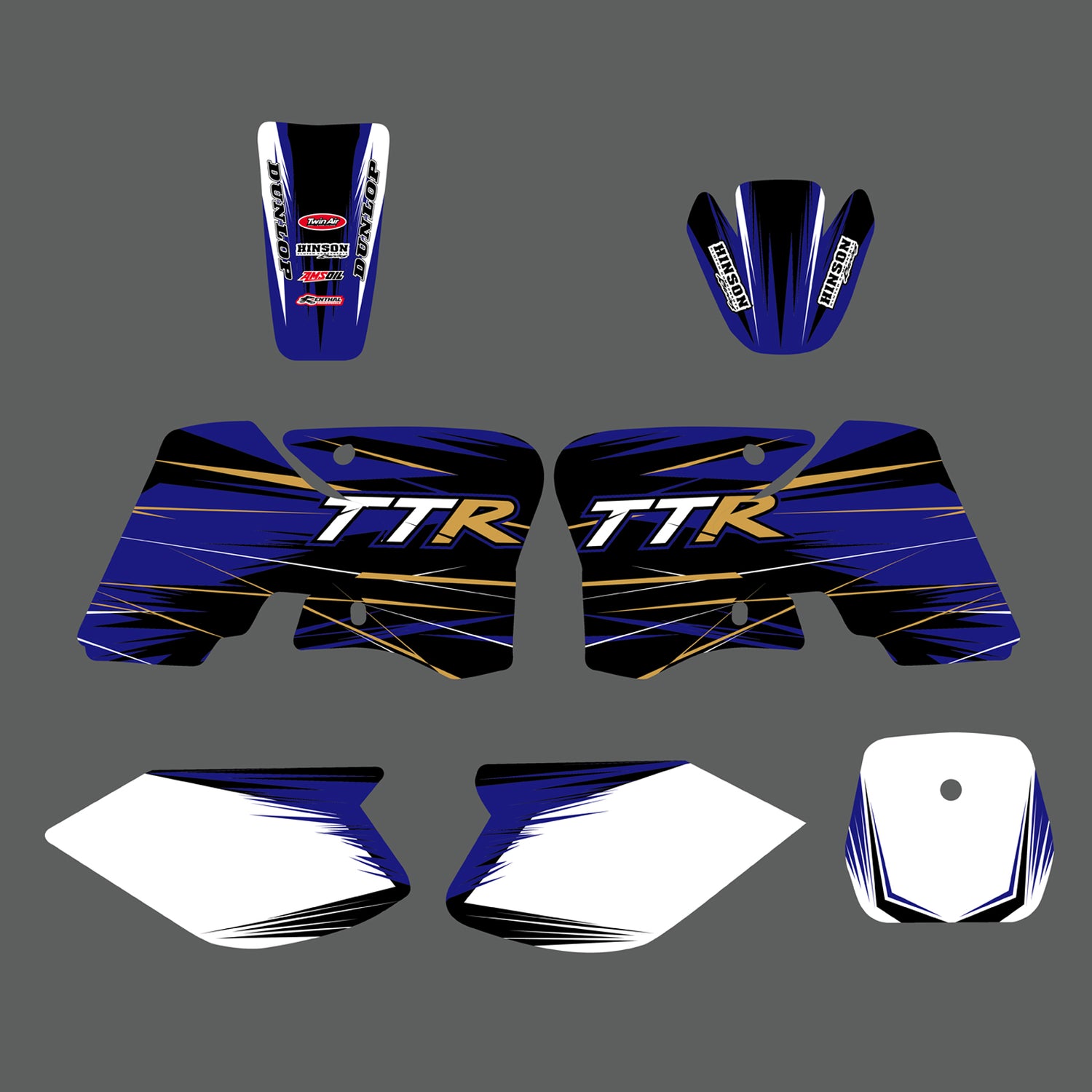 Full Graphics Sticker Kit For Yamaha TTR90 2000-2007