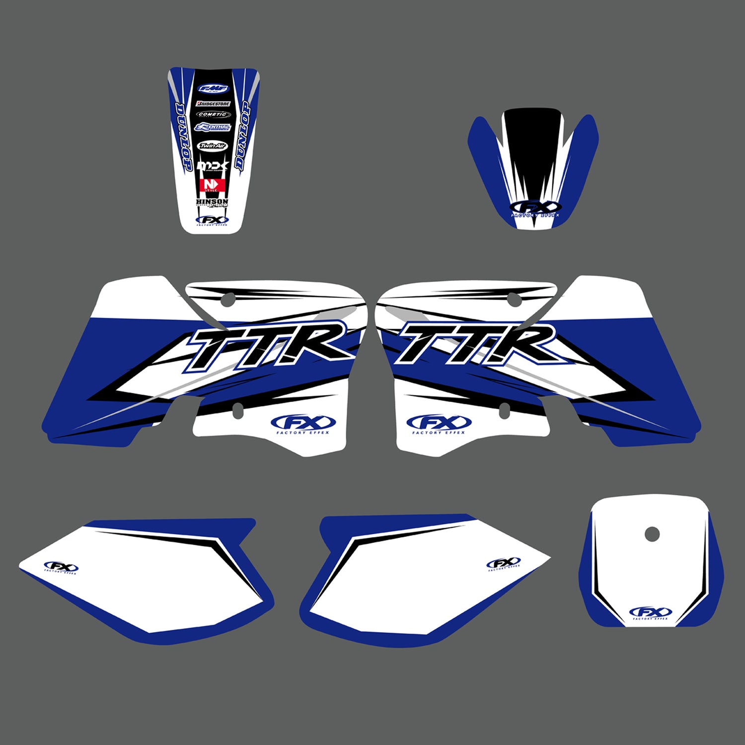 Full Graphics Sticker Kit For Yamaha TTR90 2000-2007