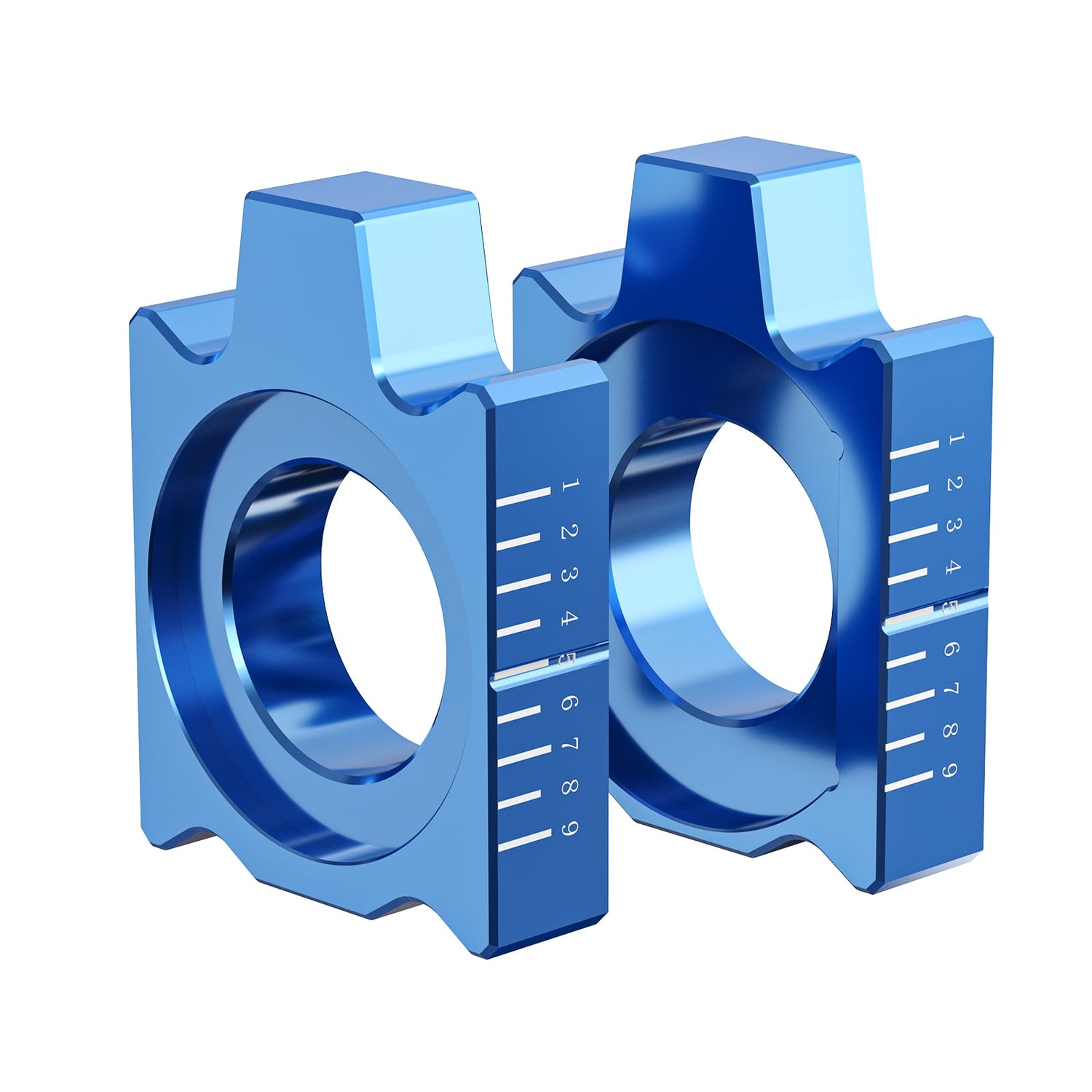 Rear Chain Adjuster Axle Blocks For Yamaha YZ125 250/F-450F