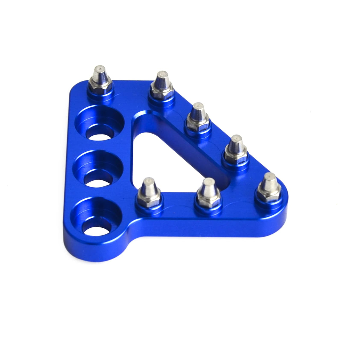 Aluminum Motorcycle Brake Pedal Tusk Aluminum Brake Pedal With Blue Tip ...