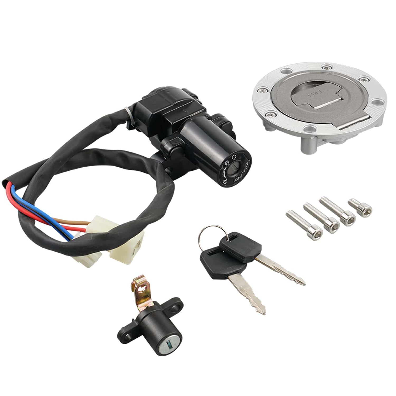 Ignition Switch Kit For Yamaha MT03 / YZF R6 / XJ6F / XJ6N