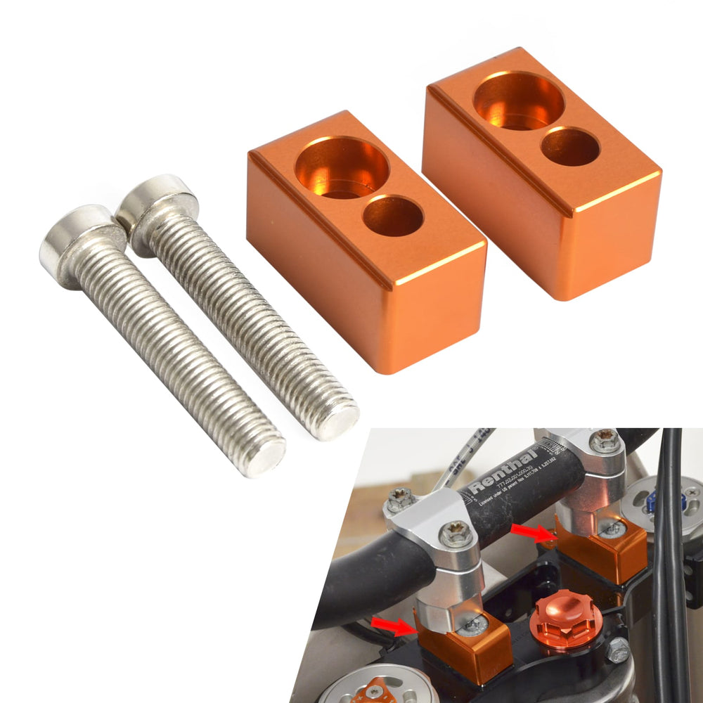 22MM Handlebar Bars Mount Clamp Risers Kit for KTM Husaberg