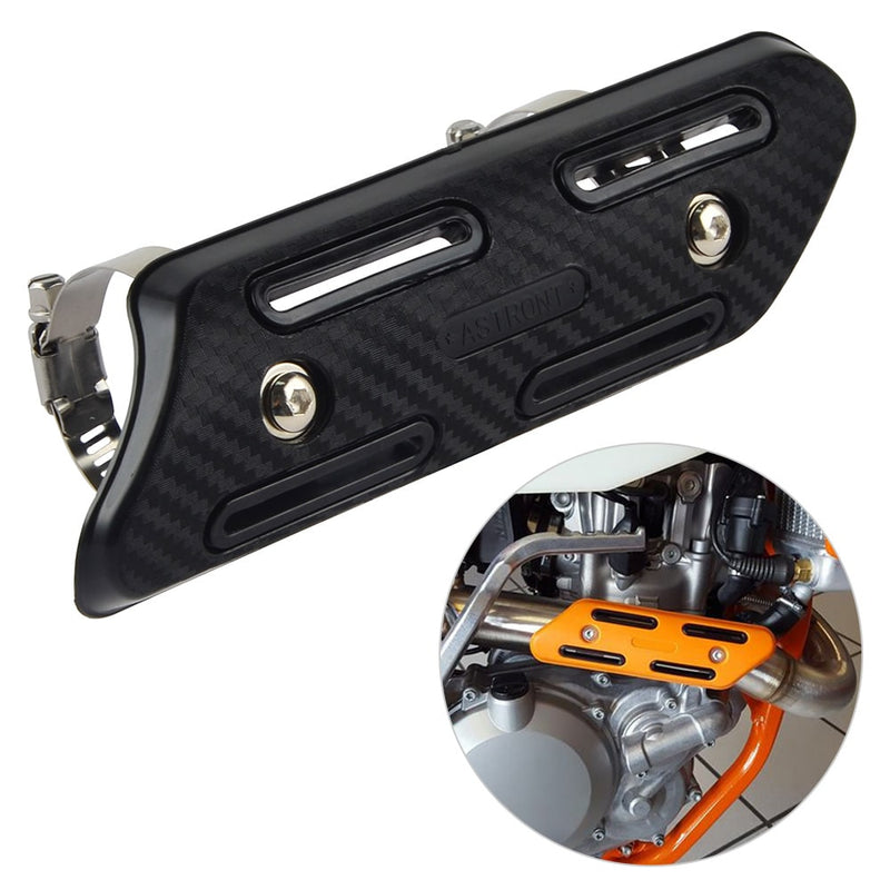 Motorcycle Muffler Exhaust Pipe Cover | Heat Shield Guard