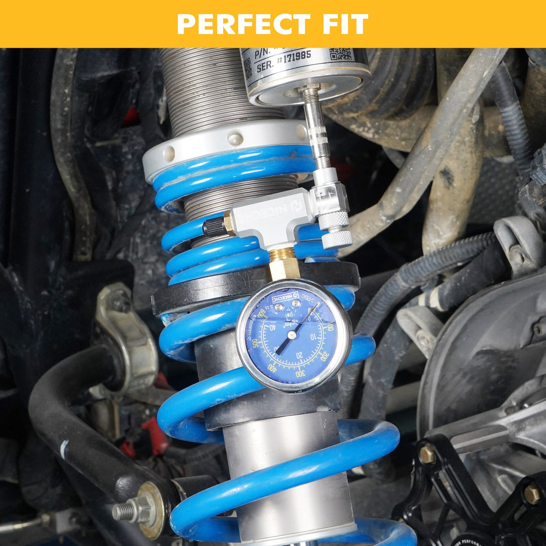 High Accuracy Nitrogen Filling Tool For Schrader Valve Shock