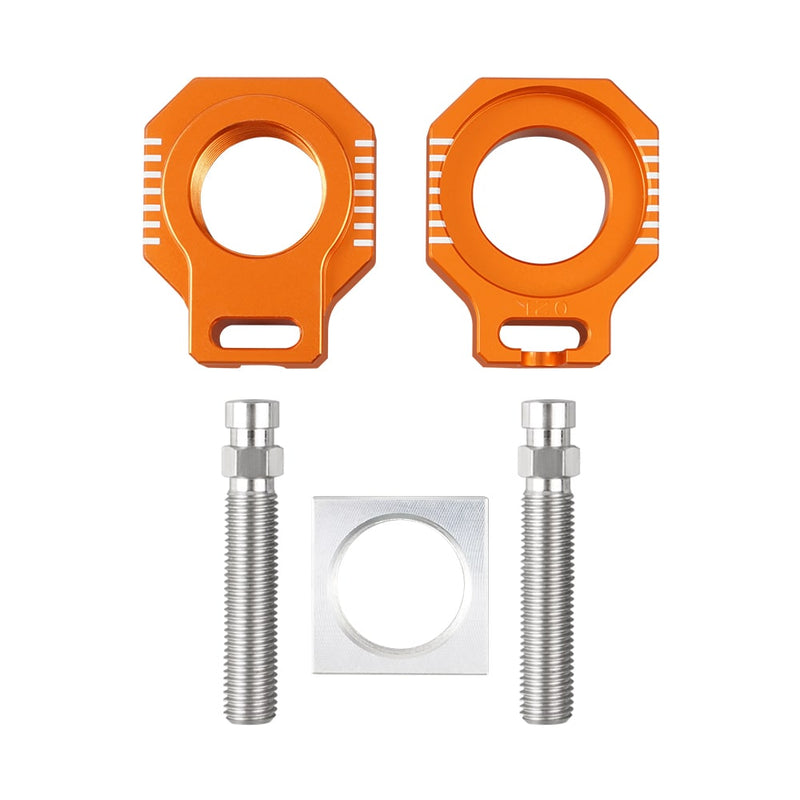Rear Axle Blocks Chain Adjuster For KTM 125-450 SX/SX-F/XC/XC-F