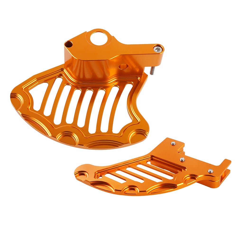Front Rear Brake Disc Guard For KTM 125-500 XC/XCF/SX/SXF – Nicecnc