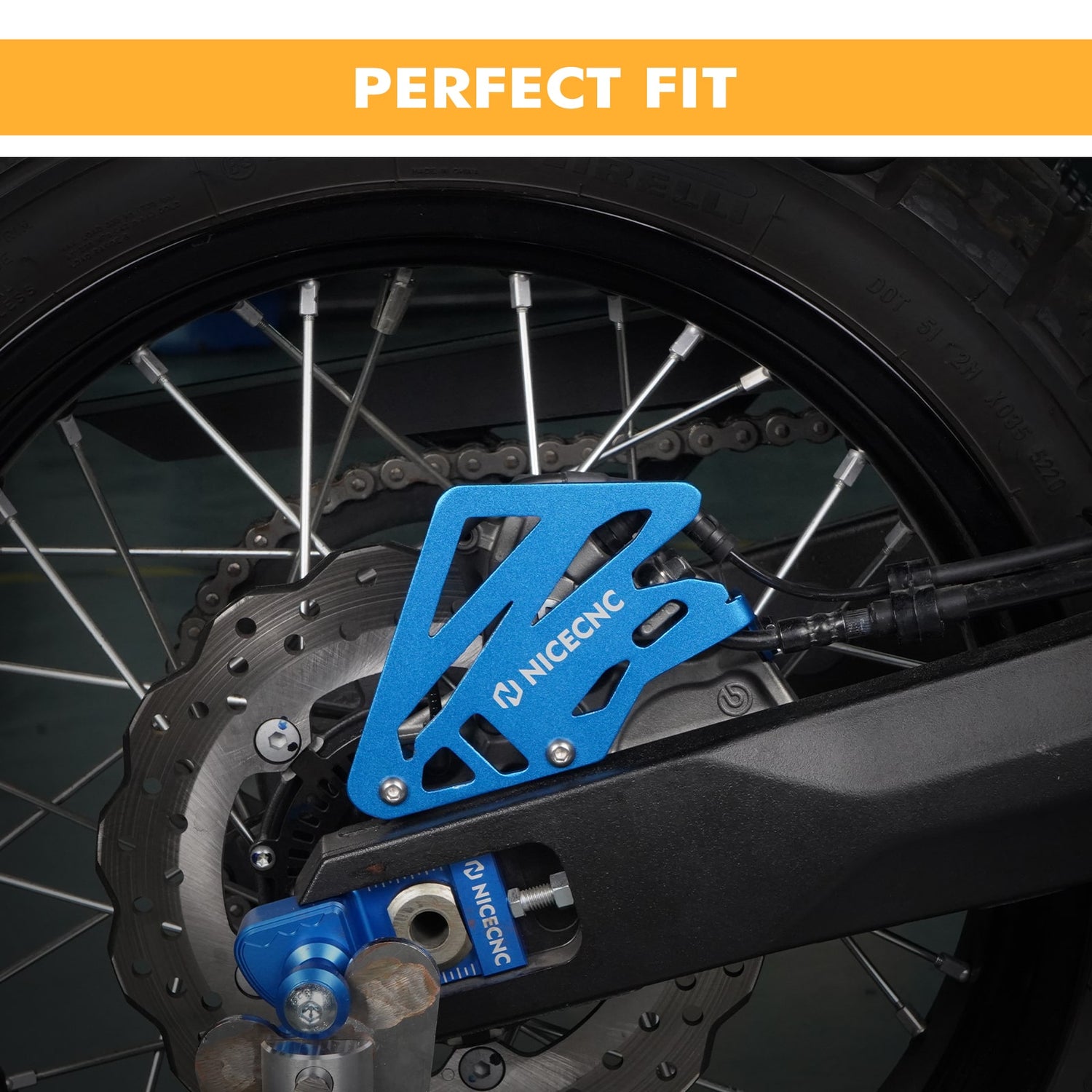 Rear Caliper Guard Protector For Yamaha Tenere 700 /XTZ 700