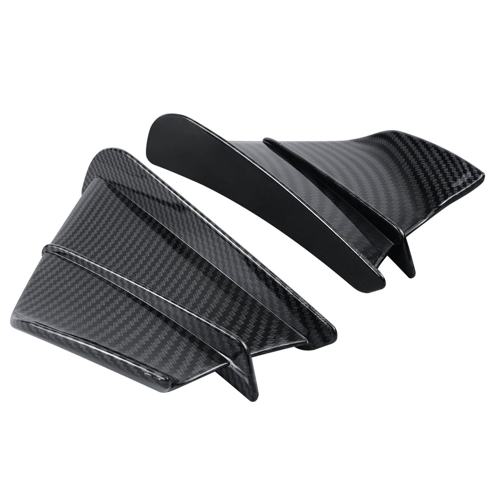 2PCS Universal Motorcycle Side Winglet Air Deflector Spoiler